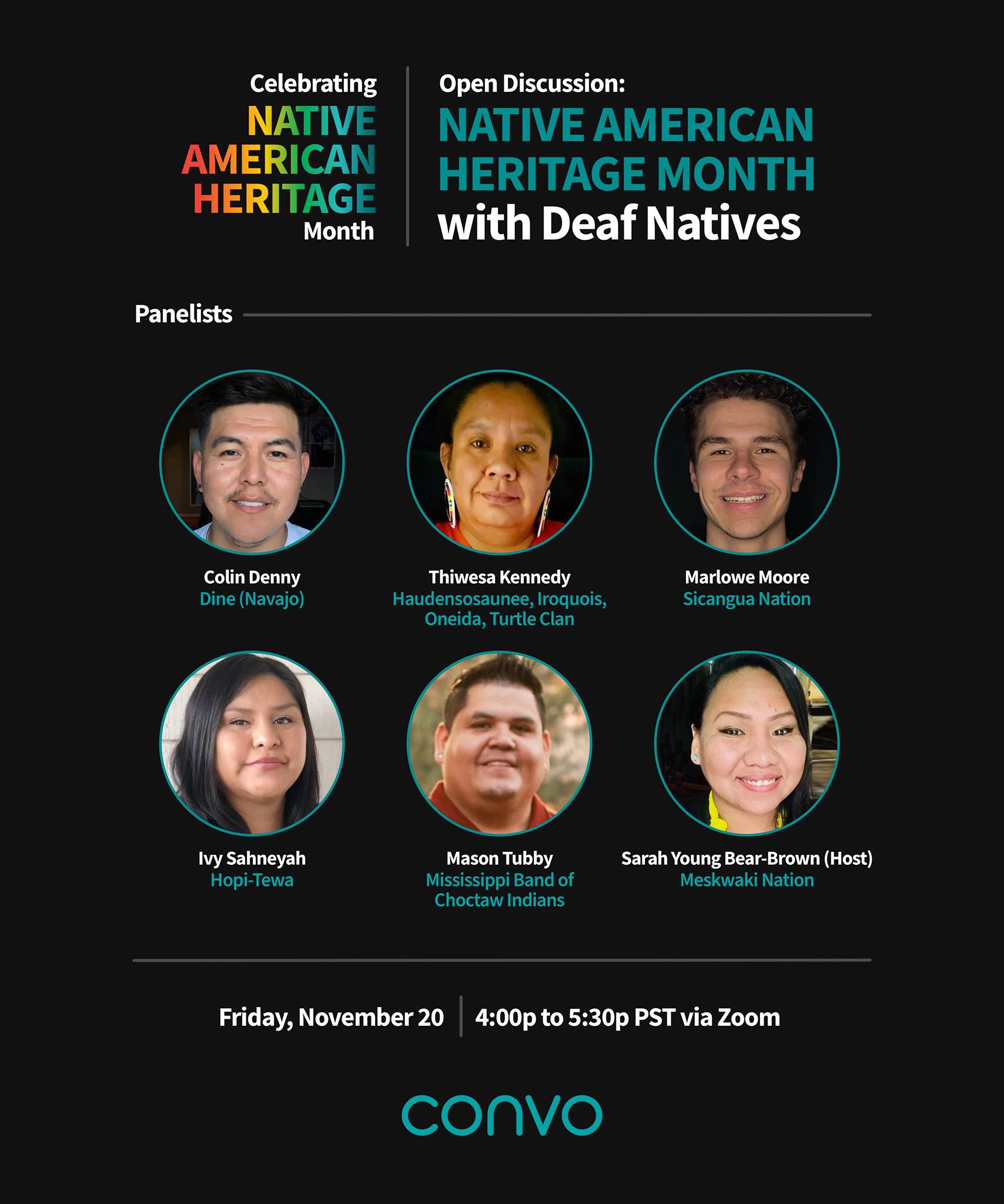 TODAY at 4:00-5:30 PST – Deaf Native Americans (panel discussion ...
